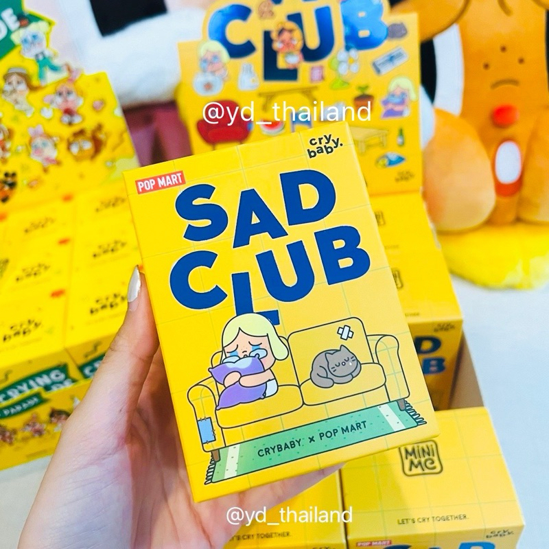 [ใช้โค้ดใน live ลดได้อีก !!] กล่องสุ่ม crybaby sad club พร้อมส่งค่า ของ ...