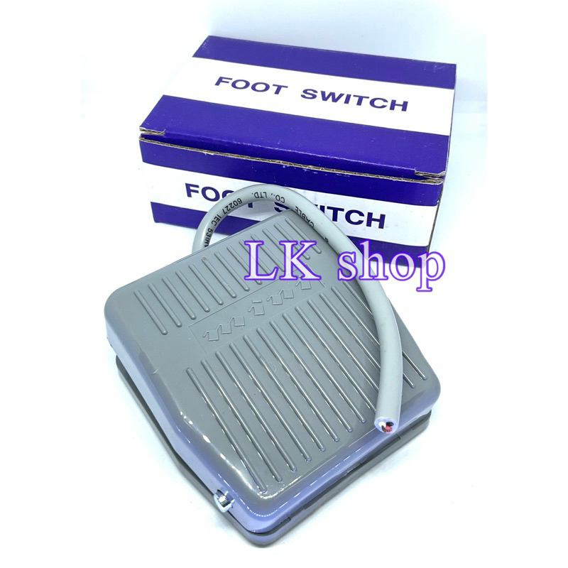 สวิทช์เท้าเหยียบไฟฟ้า Foot Switch TFS-201 | Shopee Thailand