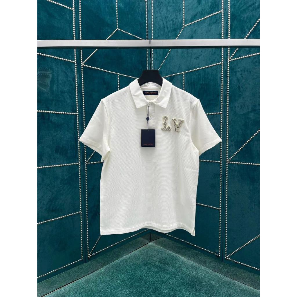 เสื้อ Louis Vuitton LV 24SS 1:1 งานสูงสุด งานสูงสุด รูปถ่ายตัวจริง เทียบแท้ 99% จัดส่งฟรี แท้ 99 ...