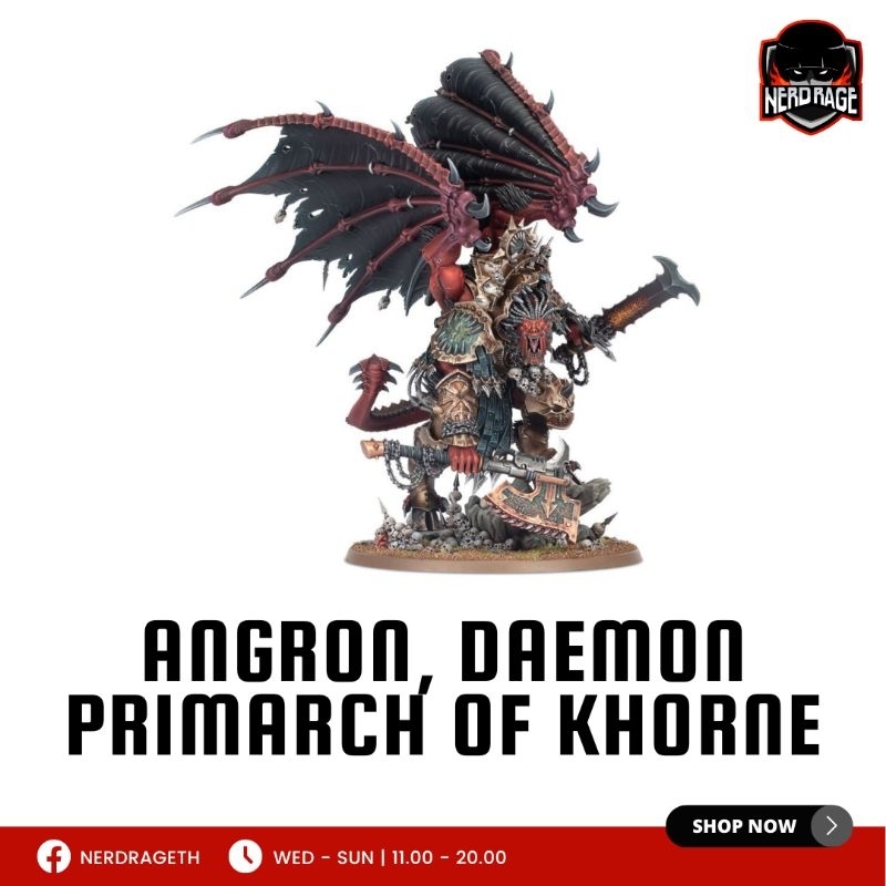 [Games Workshop] [Warhammer 40k] [World Eaters] [Khorne] Angron, Daemon ...