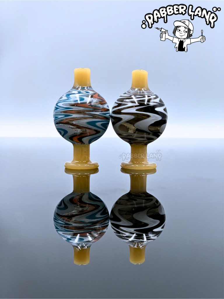 US Bubble Glass Carb Cap For Quartz Banger 28mm คาร์ปแค๊บ ฝาปิด ควอตซ์ ...