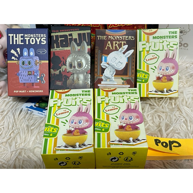 LABUBU The monster รวมหลาย collection ยังไม่ได้แกะ ของแท้ | Shopee Thailand