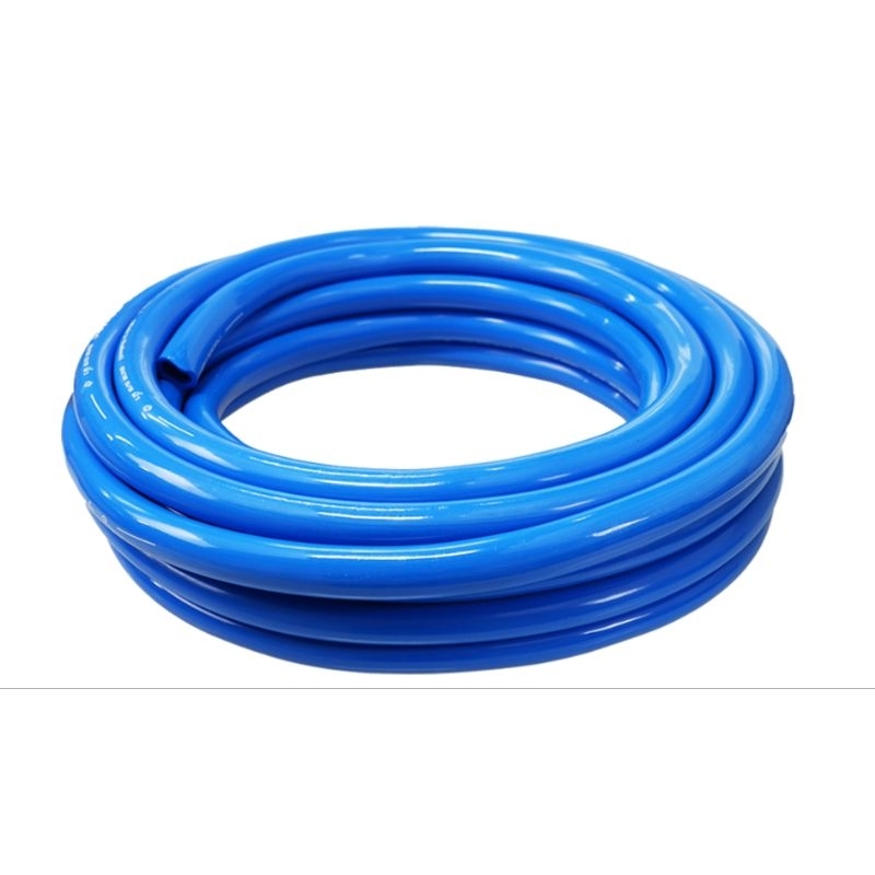 สายยางม้วนทึบ PVC เด้ง เกรด A ขนาด 5/8"x10M สีน้ำเงิน | Shopee Thailand