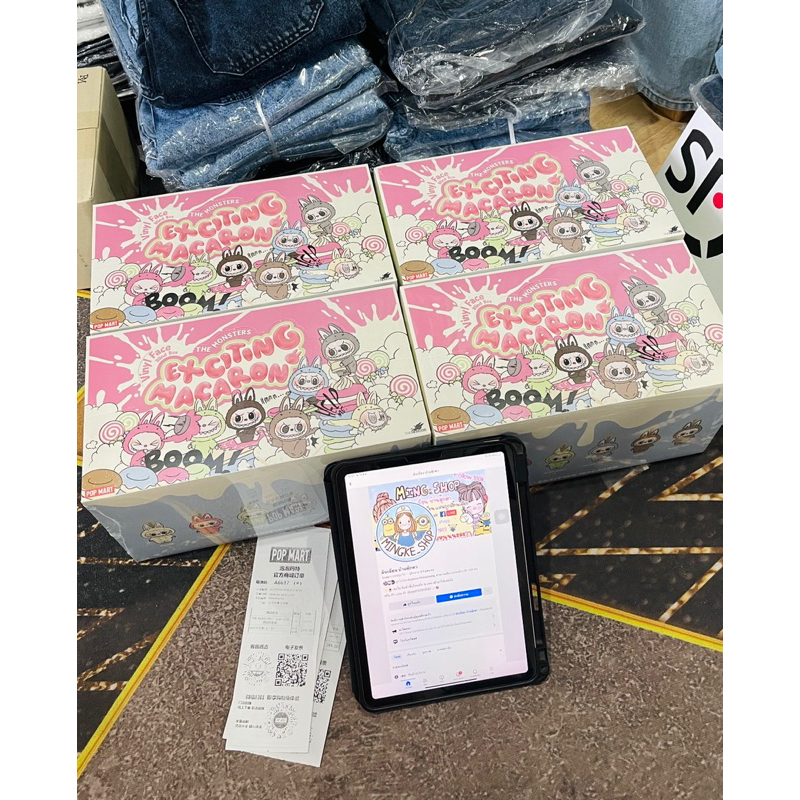 Labubu macaron box set พร้อมส่งที่ไทย แท้1000% จากช้อปpopmart | Shopee ...