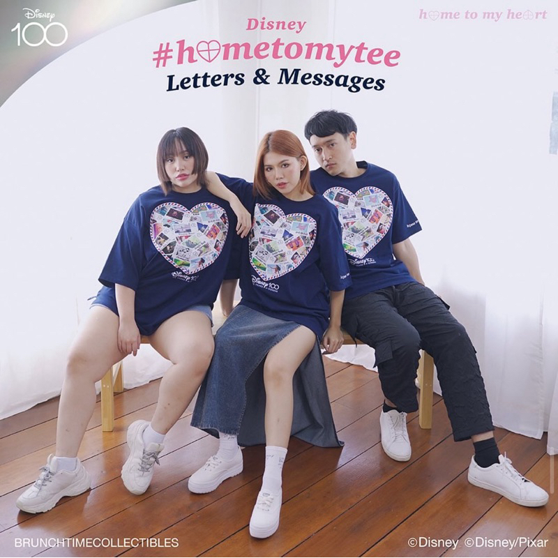 Home to my heart Disny เสื้อโฮมทูมายฮาร์ท เสื้อดิสนีย์ | Shopee Thailand