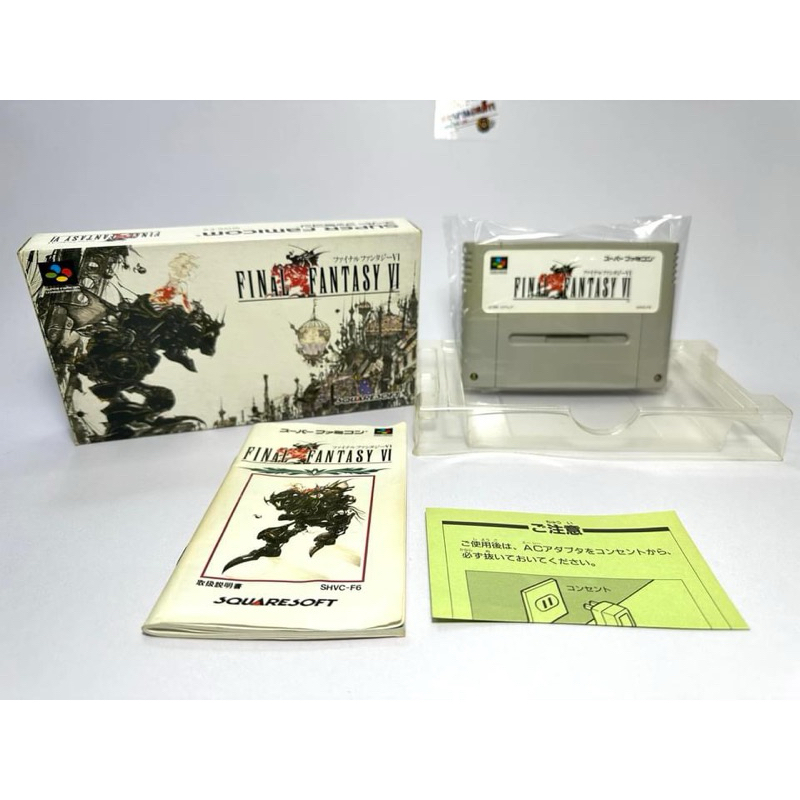 (6) ตลับแท้ Super Famicom (Japan)(sfc) Final Fantasy VI | Shopee Thailand