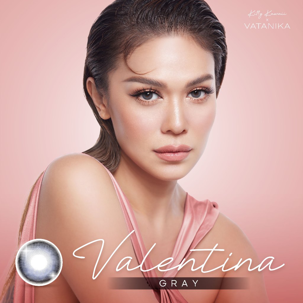 VATANIKA LENS : Valentina Gray คอนแทคเลนส์โดย แพร วทานิกา | Shopee Thailand