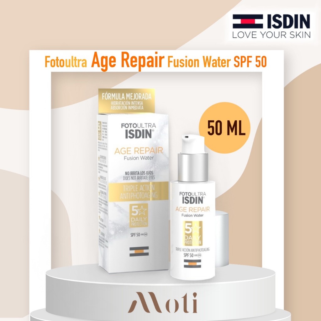 ISDIN FOTOULTRA AGE REPAIR SPF50 (Anti-Photoaging Sunscreen) กันแดด ...