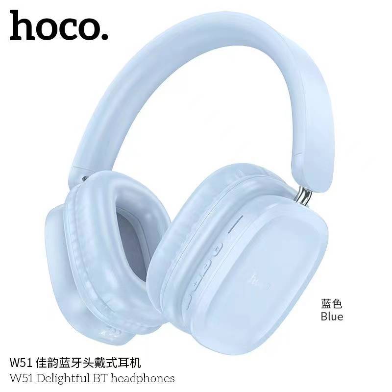 Hoco W51 หูฟังบลูทูธครอบหู Headphones Bluetooth headset BT V5.3 ใช้ได้ ...