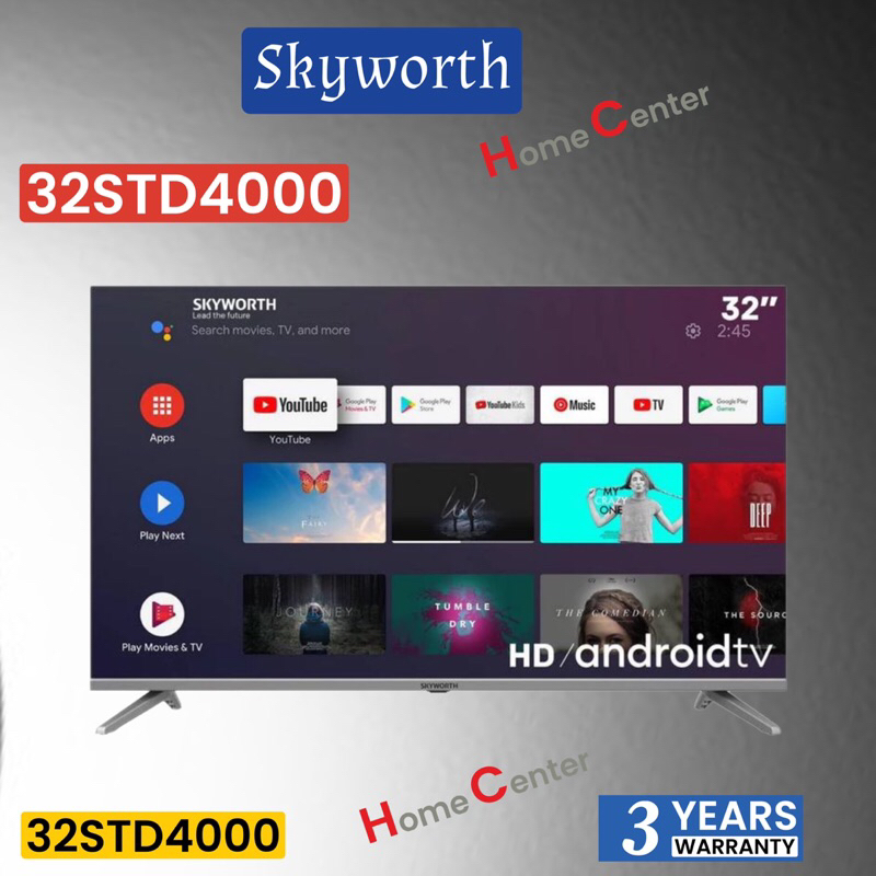 SKYWORTH 32นิ้ว 32STD4000 32 STD4000 32STD | Shopee Thailand