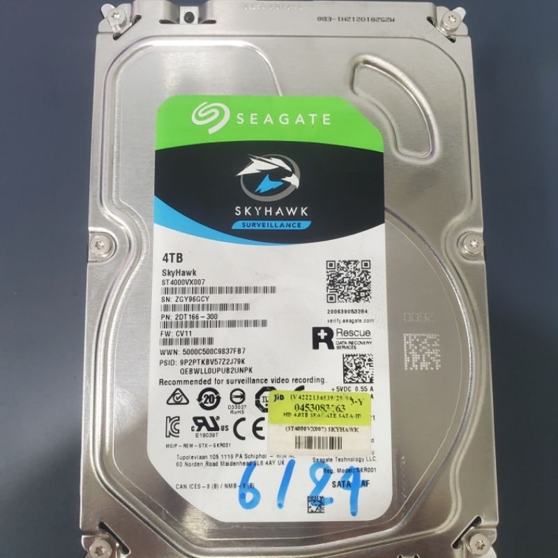 4TB-10TB Hdd WD Seagate มือสอง สภาพดี พร้อมส่ง รับประกัน 30 วัน ...