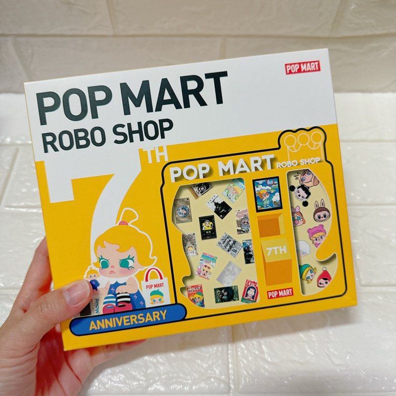 พร้อมส่งจากไทย!! ของแท้ POPMART ROBO SHOP 7TH Anniversary Molly อะคริลิค ของขวัญ ของเล่น ...