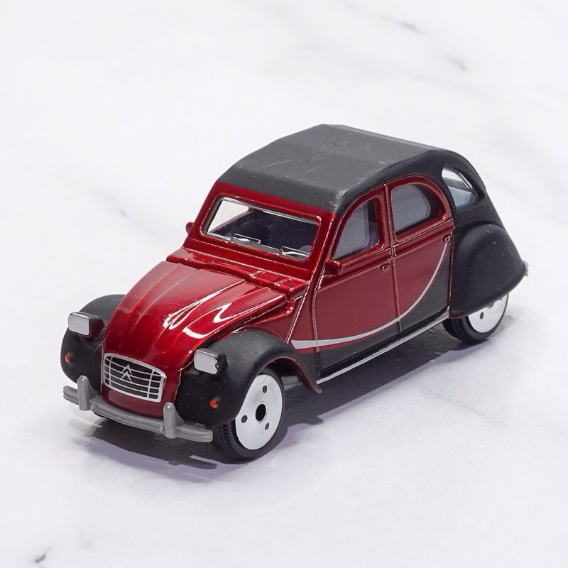 โมเดลรถเหล็ก มาจอเร็ตต์ Majorette Citroen (2CV)คุณปู่ สีแดงเข้ม ...