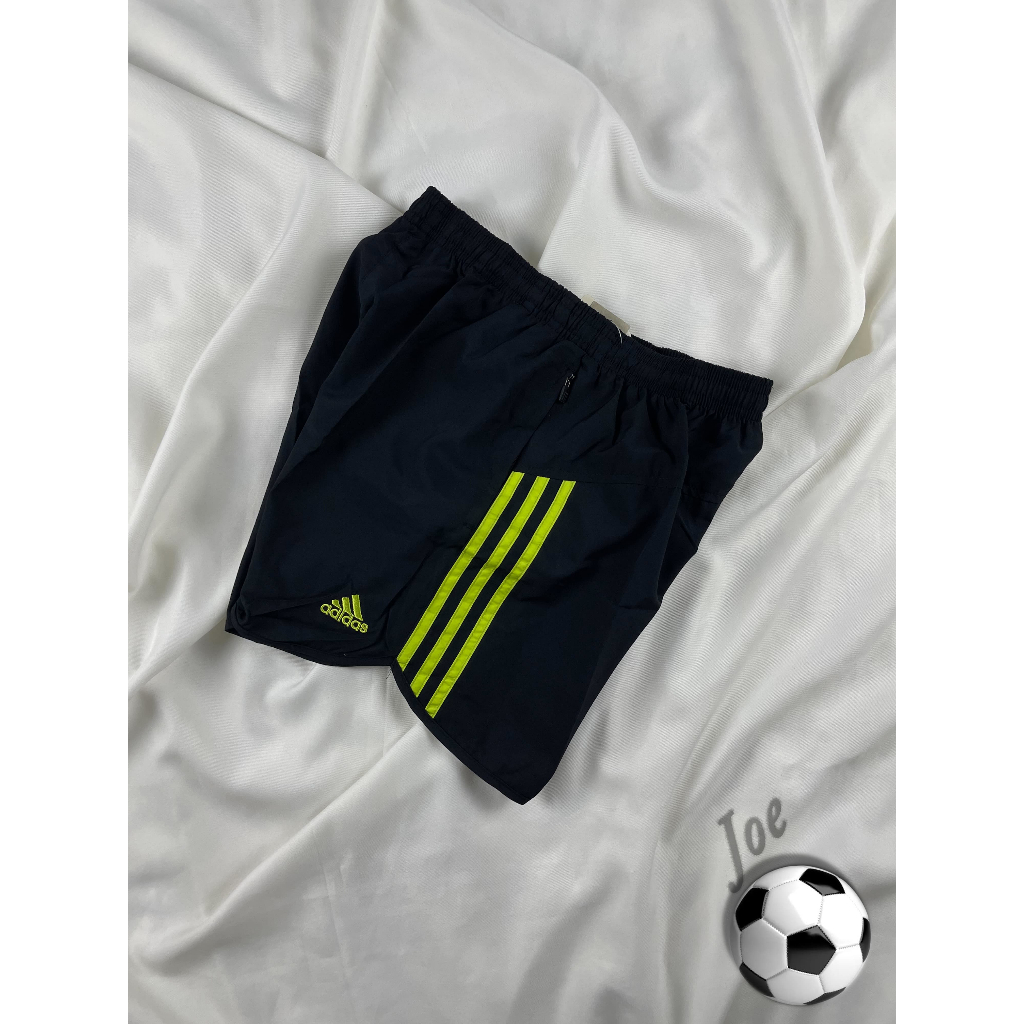 กางเกงออกกำลังกาย กางเกงกีฬาผู้ชาย ขาสั้น Adi. (Pocket, Black wt. Green ...