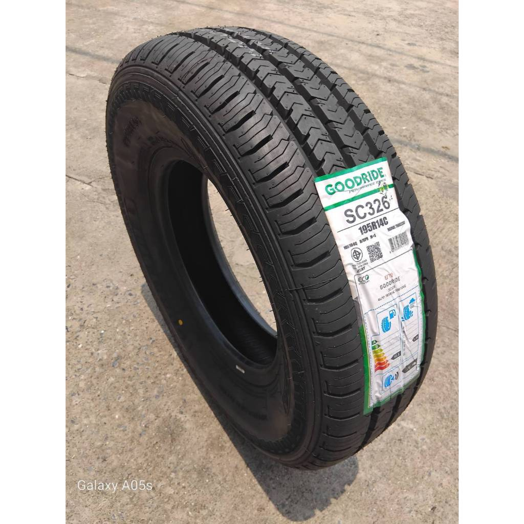 GOODRIDE 195R14C ยางรถปิคอัพรถกระบะบรรทุก ดอกยางSC326 ขอบ14 | Shopee Thailand