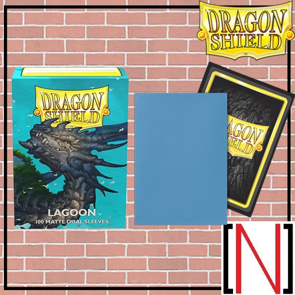 [Sleeve][ซองใส่การ์ด] DragonShield - Matte Dual Lagoon 100ใบ [MTG ...