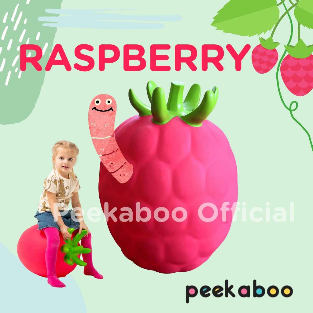 JUMPY Peekaboo จั้มปี้ ตุ๊กตาเด้งดึ๋ง - Raspberry Pink จั้มปี้ ราสเบอร์ ...
