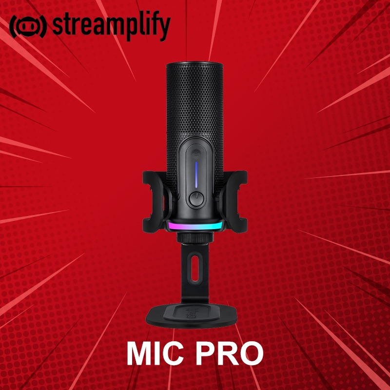 ไมโครโฟน Streamplify MIC Pro ประกันศูนย์ 2 ปี | Shopee Thailand