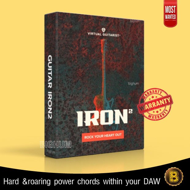 uJAM Virtual IRON 2 Guitarist 2024 | Mac / windows Vst Software | Rock ...