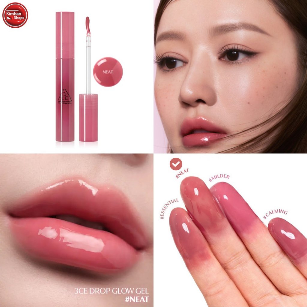 3CE Drop Glow Gel ลิปฉ่ำตัวใหม่💗 | Shopee Thailand