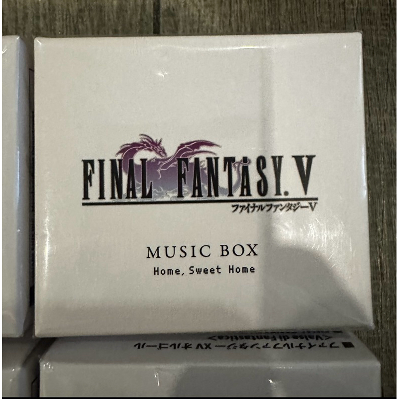 FINAL FANTASY MUSIC BOX LoT JAPAN (กล่องดนตรี final fantasy) Square ...