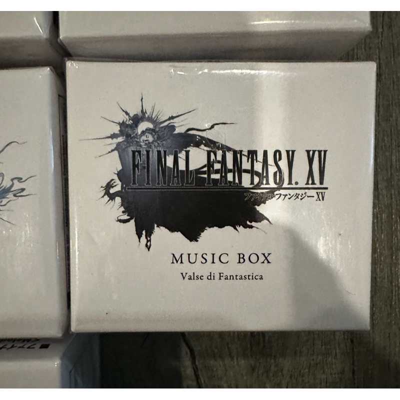 FINAL FANTASY MUSIC BOX LoT JAPAN (กล่องดนตรี final fantasy) Square ...