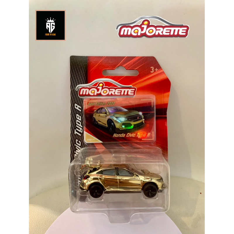 หายาก แรร์ majorette honda civic type r (Gold Edition)การันตีแท้100% ...