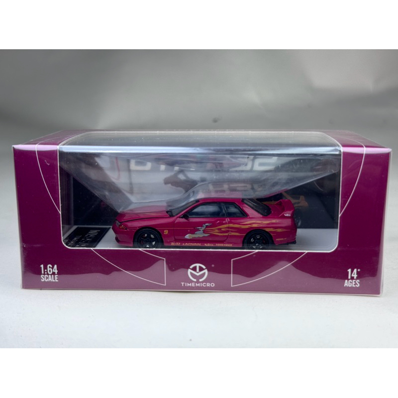🔹Nissan Skyline GTR R32 + Figure เปิดฝากระโปรงได้ Scale 1:64 ยี่ห้อ ...