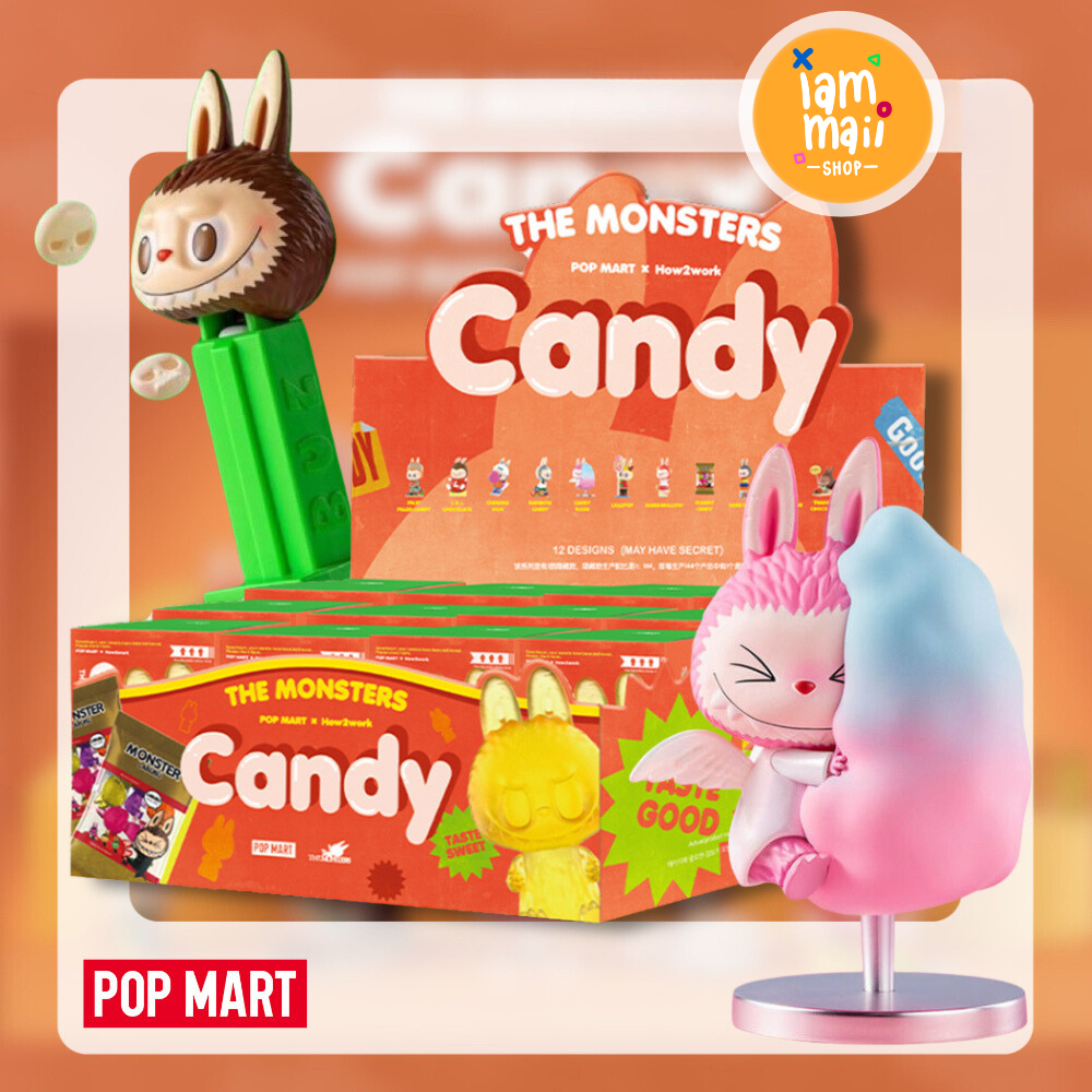 [ยกกล่อง] The Monsters LABUBU Candy Series POPMART พร้อมส่ง กล่องสุ่ม ...
