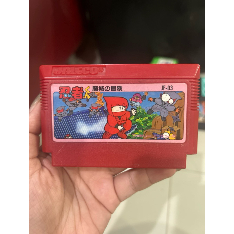 ตลับ famicom แท้ fc เกมส์เก่า family computer cartridge | Shopee Thailand