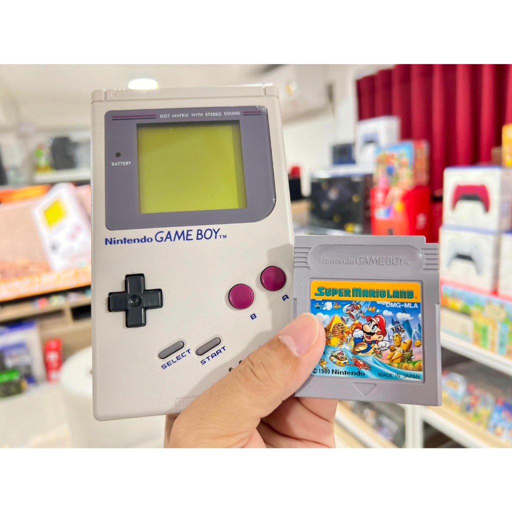 เครื่อง Nintendo Gameboy Classic Original สภาพสวยสะสม พร้อมตลับ Super ...