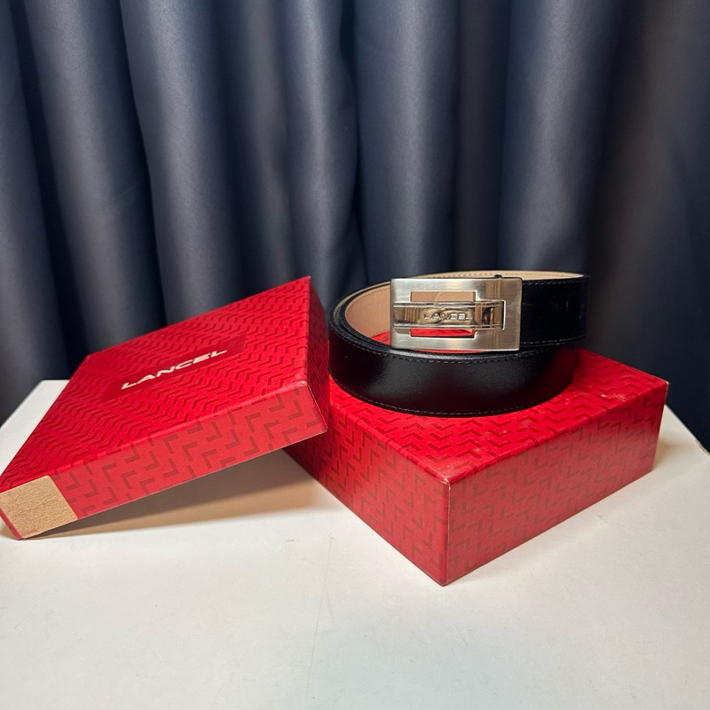 เข็มขัดผู้ชาย Lancel belt | Shopee Thailand