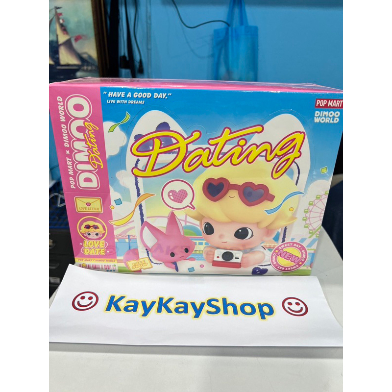 [พร้อมส่งที่ไทย] POPMART DIMOO Dating Series Doll Garage Kit Blind box ...