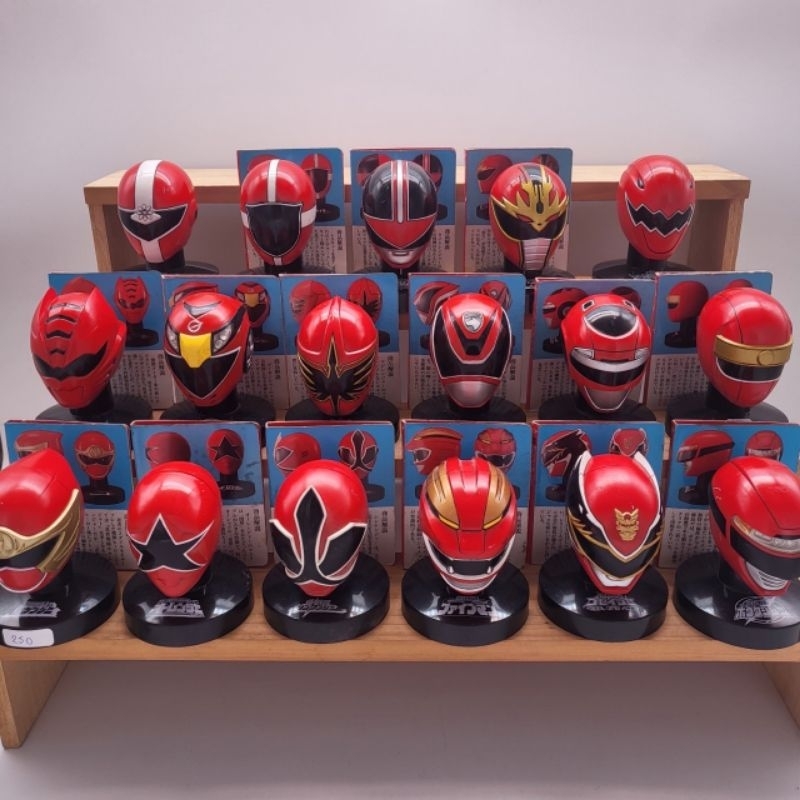 [พร้อมส่ง] Super sentai mask collection โมเดล หัวเซนไต หัวโอเรนเจอร์1/6 ...