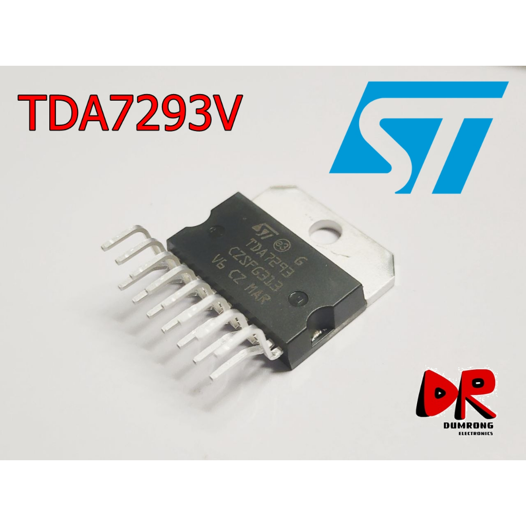 (1 ชิ้น) ไอซี TDA7293 TDA7293V ยี่ห้อ ST แท้ Original 100W 7293 ...