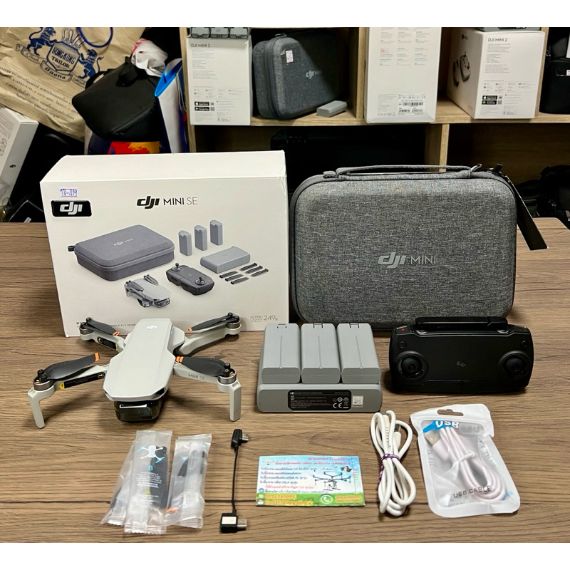 Dji Mini se Combo สภาพอุปกรณ์ครบพร้อมใช้งาน สอบถามขอรูปเพิ่มได้ รหัส TD ...