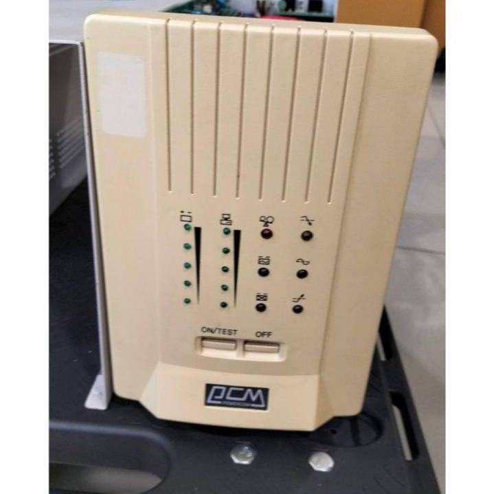 Powercom UPS รุ่น SMK-1000A Rating : 1kVA/600W มือสอง เครื่องเปล่า เทส ...