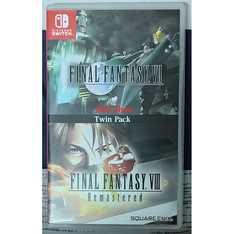 (มือ 2)Nintendo Switch : Final Fantasy Vii & Viii Twin Pack มือสอง ...