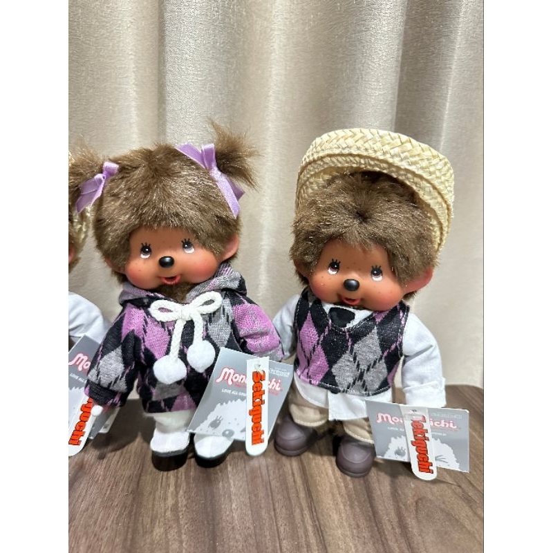Sekiguchi Monchhichi British Style Black Skin S size ขนาดประมาณ 20 cm ...