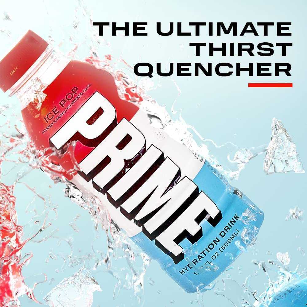 Prime Mini Hydration Drink - lce Pop ขนาด 355Ml จากอเมริกา | Shopee ...