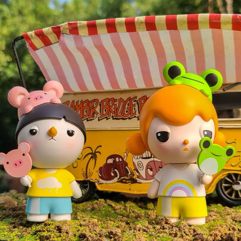 (สั่งซื้อผ่านไลฟ์ลด100.- | แบบสุ่ม) POP MART Acoco&NiNi Holiday Party Blind Box | Shopee Thailand