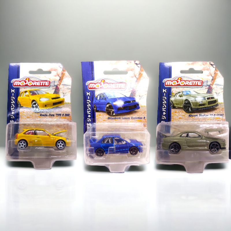 โมเดลรถเหล็ก Majorette japan series ขนาดประมาณ 1/64 คละแบบ | Shopee ...