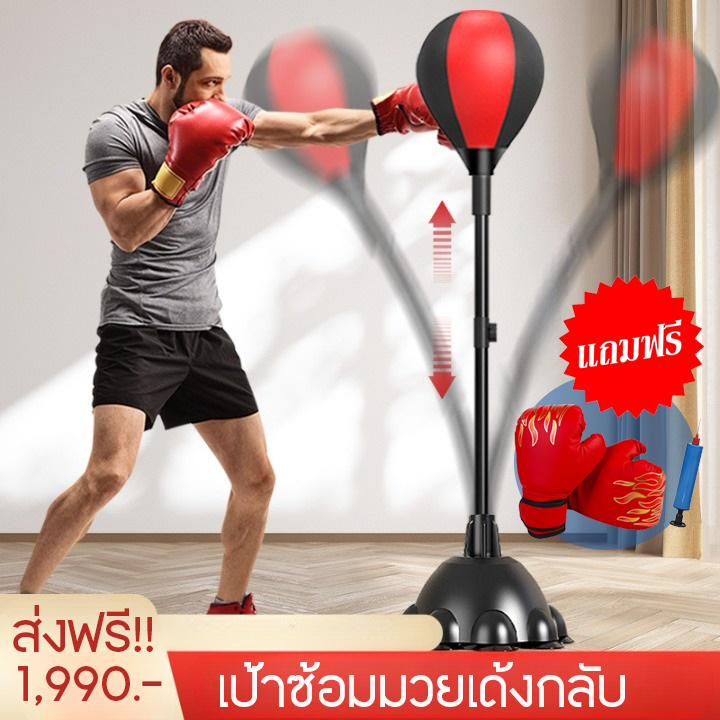 Punching Bag for Adults & Kids, Boxing Bag with Stand, Fast Rebound ...
