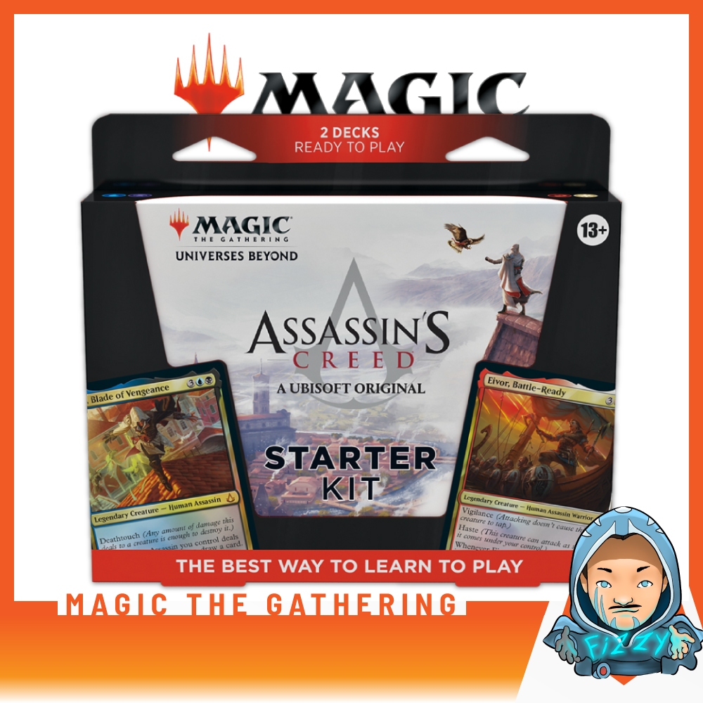 [FIZZY] Magic the Gathering (MTG): Universes Beyond: Assassin's Creed - Starter Kit | Shopee ...
