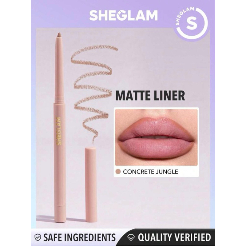 พร้อมส่ง (แท้100%) SHEGLAM Velvet Matte Lip Liner. | Shopee Thailand