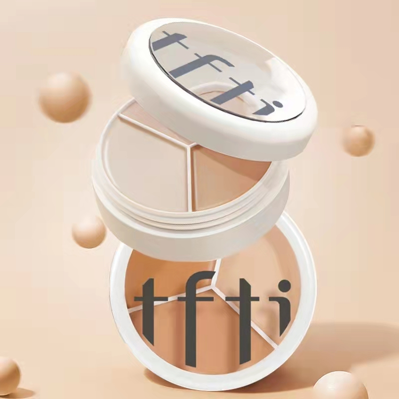 TFIT Tri-Color CONCEALER 15g ปกปิดจุดด่างดำ รอยคล้ำ แผ่นคอนซีลเลอร์บนใบ ...