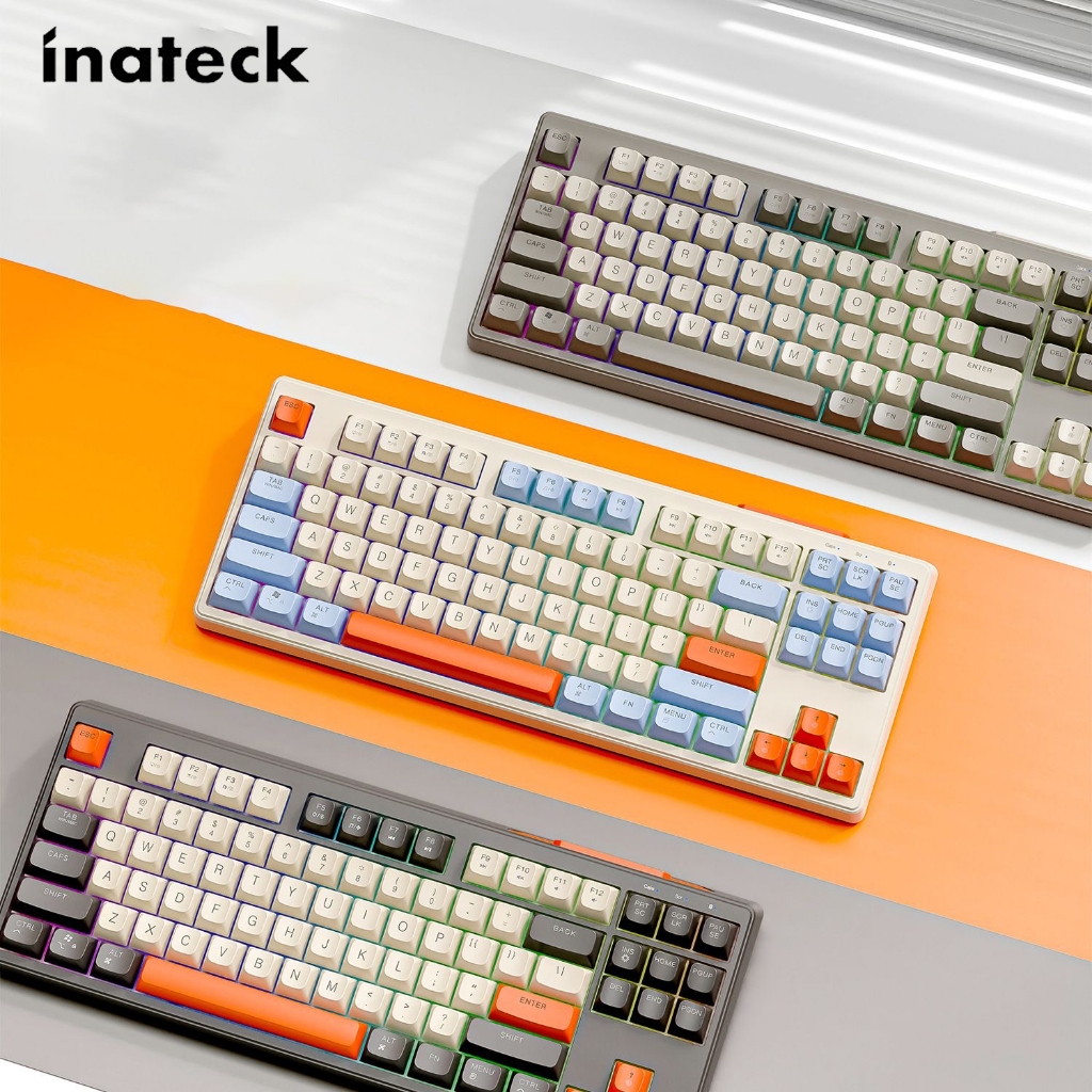 คีย์บอร์ดเกมมิ่งมีสาย USB K820 RGB Keyboard 94 คีย์ เซตคีย์บอร์ด+เมาส์ ...