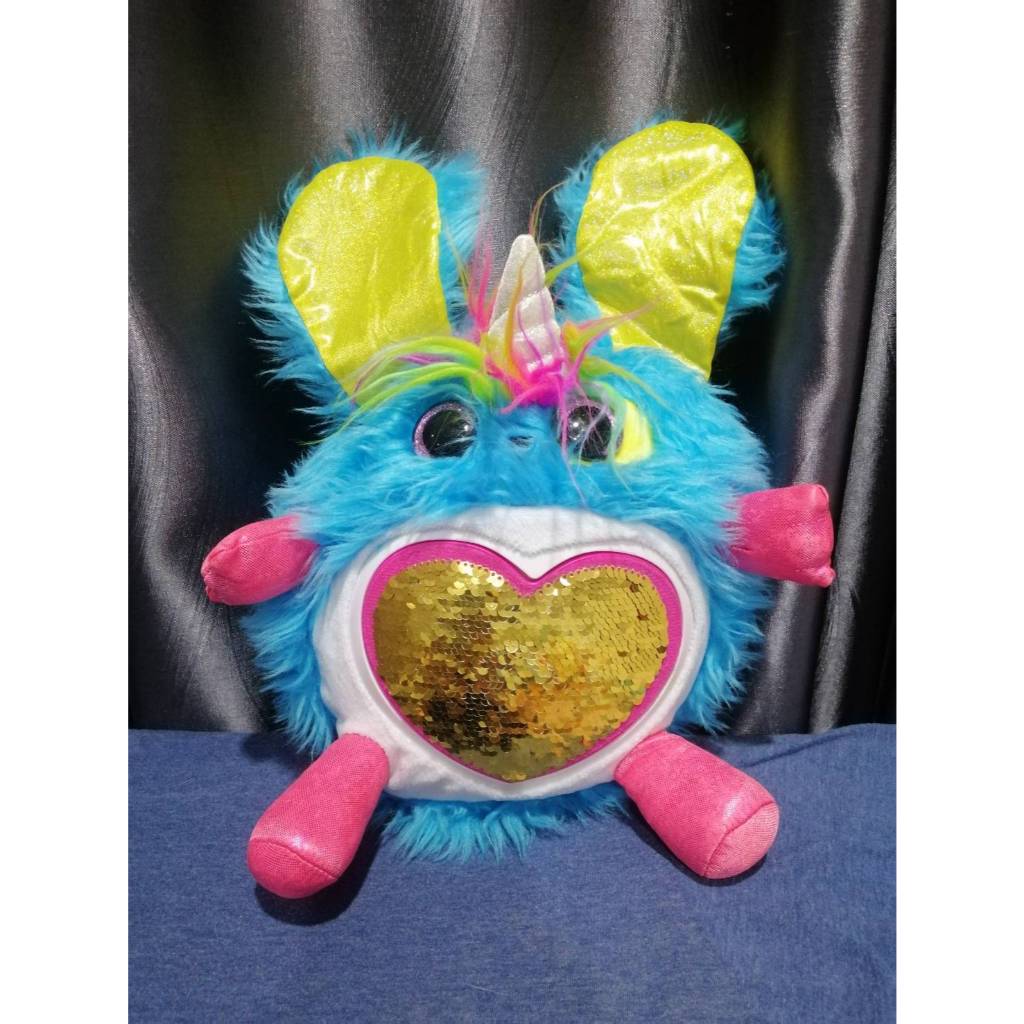 ตุ๊กตา ยูนิคอร์น Zuru Rainbocorns Removable Big Bow Surprise Sequin ...