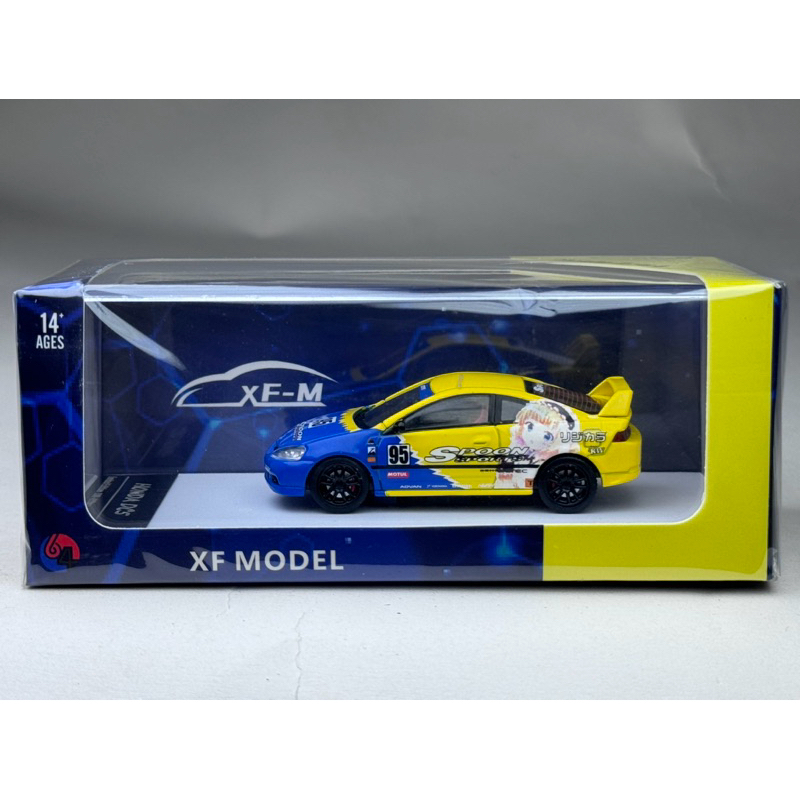 🔹Honda DC5 Spoon ล้อดำ Scale 1:64 ยี่ห้อ XF Model | Shopee Thailand