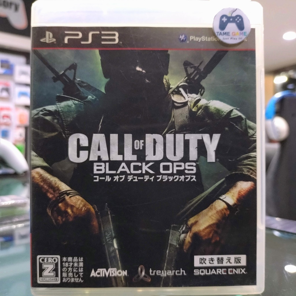 (ภาษาญี่ปุ่น) มือ2 PS3 Call of Duty Black Ops เกมPS3 แผ่นPS3 มือสอง ...